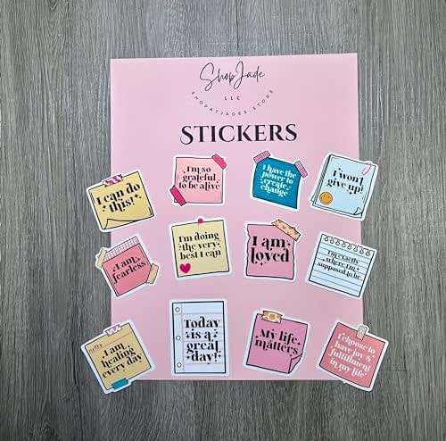 Amazon.com: 60 pcs Note to Self stickers | Small business stickers ...