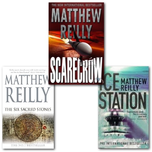 Matthew Reilly Collection 3 Books Set, (The Six Sacred Stones ...