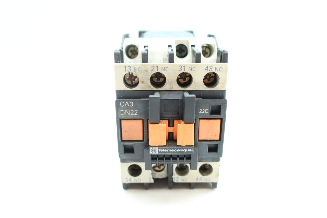 TELEMECANIQUE CA3 DN22 Control Relay 24V-DC: Amazon.com: Industrial ...