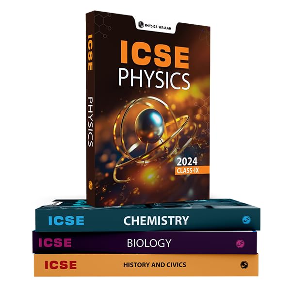 Buy PW ICSE Class 9th Mathematics, Physics, Chemistry, Biology ...