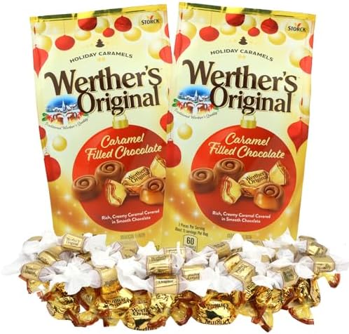 Amazon.com : Werther's Original Caramel Filled Chocolate Holiday ...