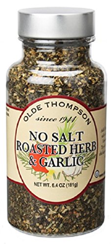 Amazon.com : Olde Thompson No Salt Roasted Herb & Garlic, 6.4 Ounce ...