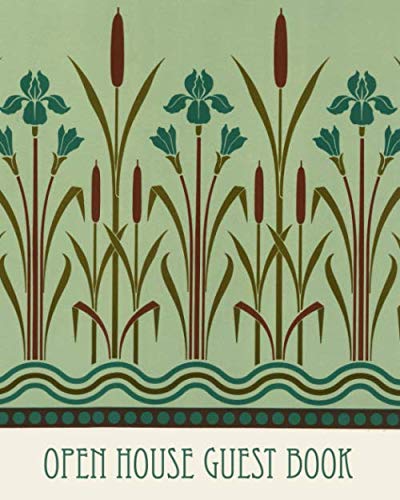 Open House Guest Book: Sign In Book Logbook for Real Estate Open House ...