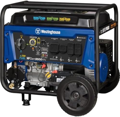 Amazon.com: Westinghouse Outdoor Power Equipment 12500 Peak Watt Tri ...