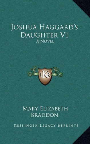 Joshua Haggard's Daughter V1: A Novel: Braddon, Mary Elizabeth ...