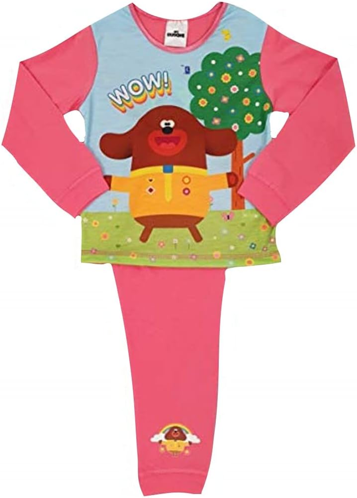 Girls Hey Duggee Pyjamas (4-5 Years, Hey Duggee-Wow) : Amazon.co.uk ...