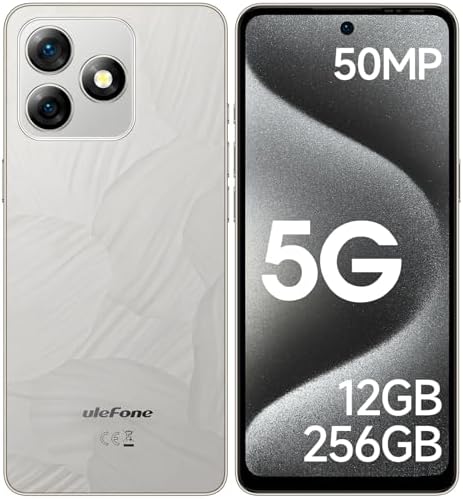 Amazon.com: Ulefone 5G Phones Unlocked, Note 18 Ultra (12+256GB), 50MP ...