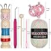 Coopay French Knitting Dolly, French Knitting Set With Wool, Wooden ...
