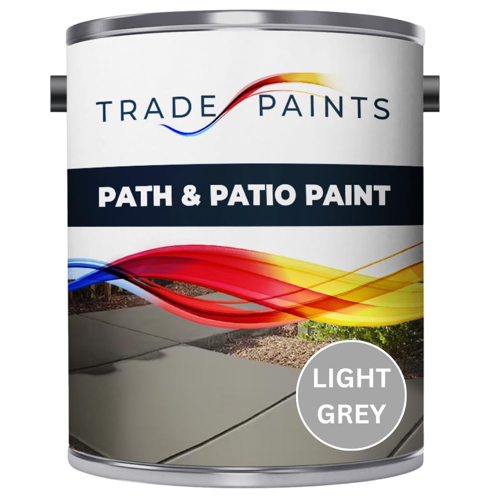 Path & Patio Floor Paint - 5 Litre - Ideal For Stone & Concrete ...