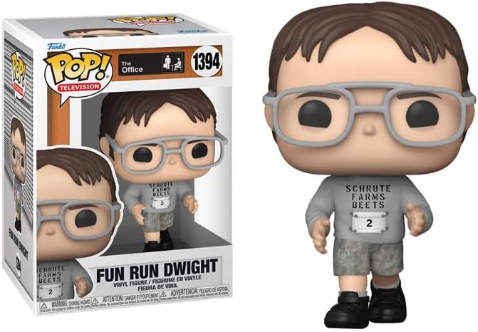 Amazon.com: Funko Pop The Office Fun Run + Protector: Pop! TV Vinyl ...