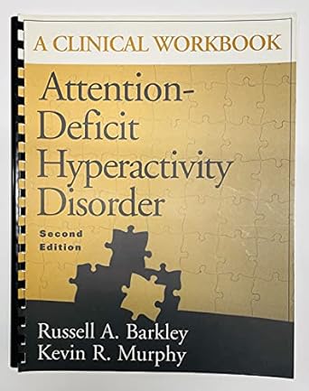 Amazon.com: Attention-Deficit Hyperactivity Disorder: A Clinical ...