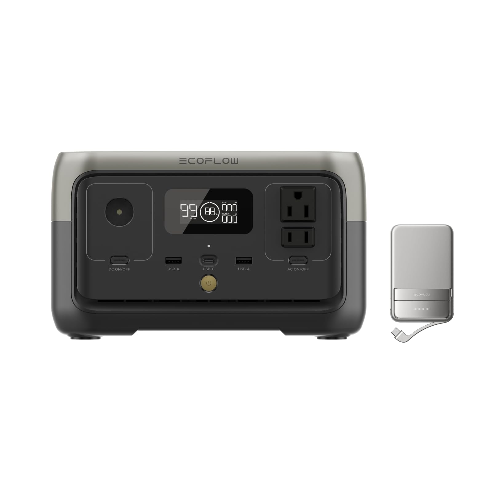 Amazon.com: EF ECOFLOW Power Bank + Power Station RIVER 2 : Patio ...