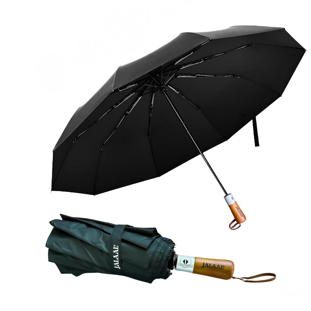 Jalaal Compact Travel Umbrella - Windproof, Lightweight, UV Protection ...