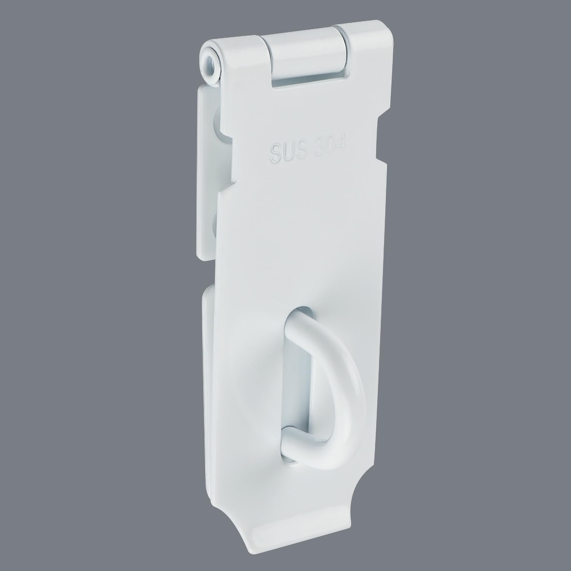 Snapklik.com : Hasp Lock,Door Hinge Lock Padlock,White Clasp Latch ...