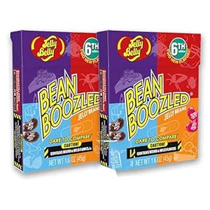 Amazon.com : Jelly Belly Jelly Beans Bean Boozled Refill Box Set of 2 ...