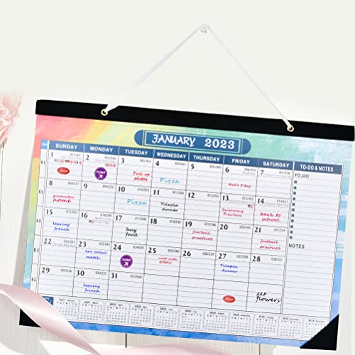 Home Planner Family Calendar 2023 Large Family Calendar 2023 runs Now ...