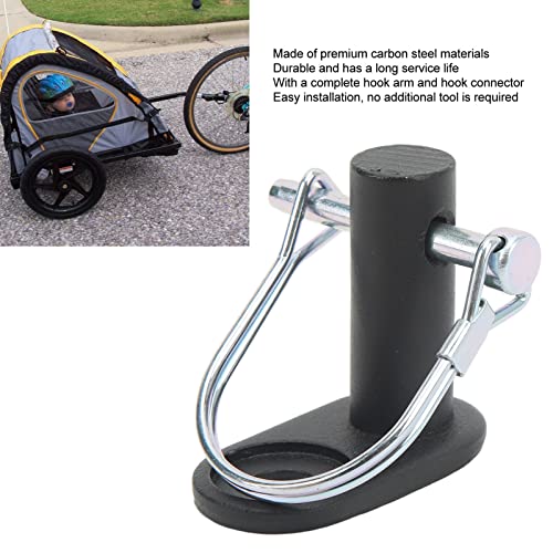 Bike Trailer Coupler, Bike Trailer Hitch Connector, Carbon Steel Bike ...