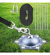 Amazon.com: Dog Tie Out Cable and Stake, 360° Swivel Dog Stake Leads ...