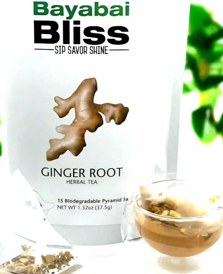 Amazon.com : BAYABAI BLISS (GINGER ROOT TEA) : Grocery & Gourmet Food