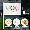 Amazon.com : Olympic Decoration Kit Includes Olympic Rings Backdrop ...