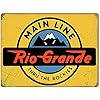 Amazon.com: Destiny'S Rio Grande Main Line Train Tin Sign, Rio Grande ...