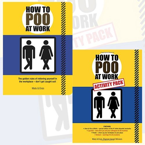 How to Poo at Work and Activity Pack Collection 2 Books Bundle: Amazon ...