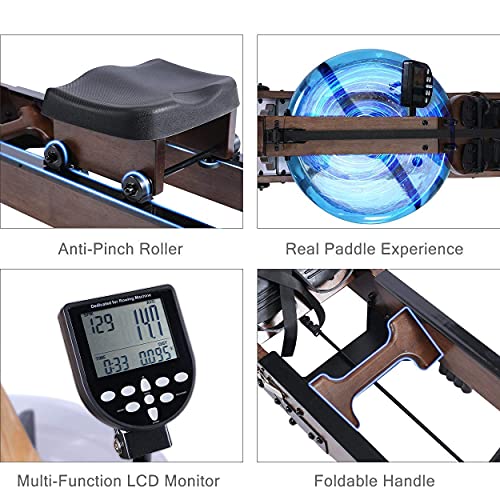 Trunk Water Rowing Machine Review: Solid wood, classic finish rower