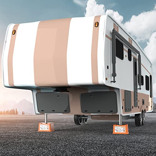 Snapklik.com : E-SDS 4 Pack Trailer Jack Blocks RV Camper Leveling ...
