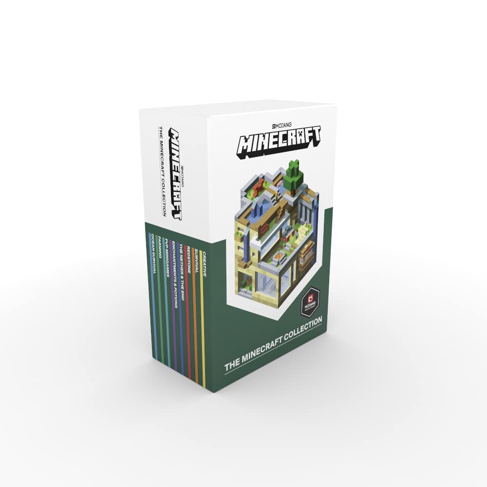 The Official Minecraft Guide Collection 8 Books Box Set By Mojang ...