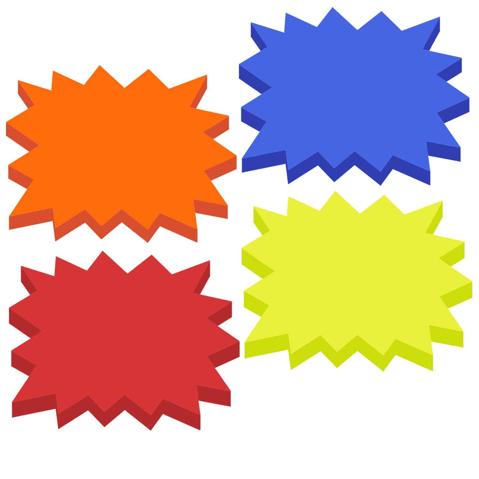 Price Labels Tags for Display, 200 Pcs Coloured Label Price Tag Signs ...