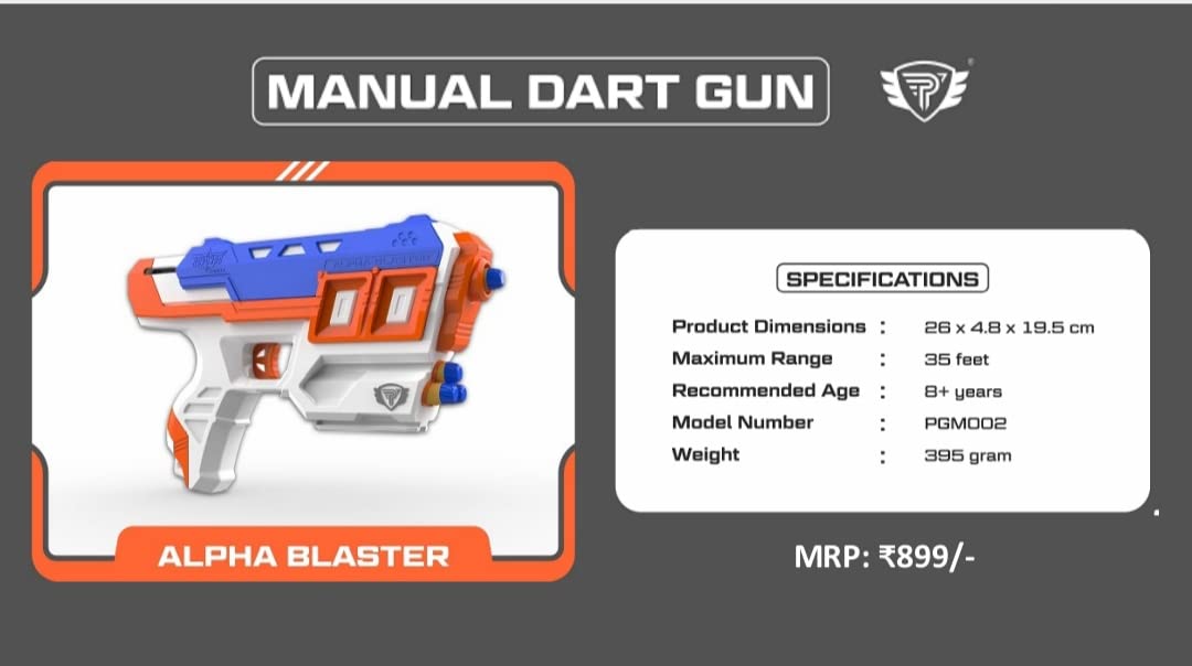 SUPERFAST Alpha Blaster : Amazon.in: Toys & Games