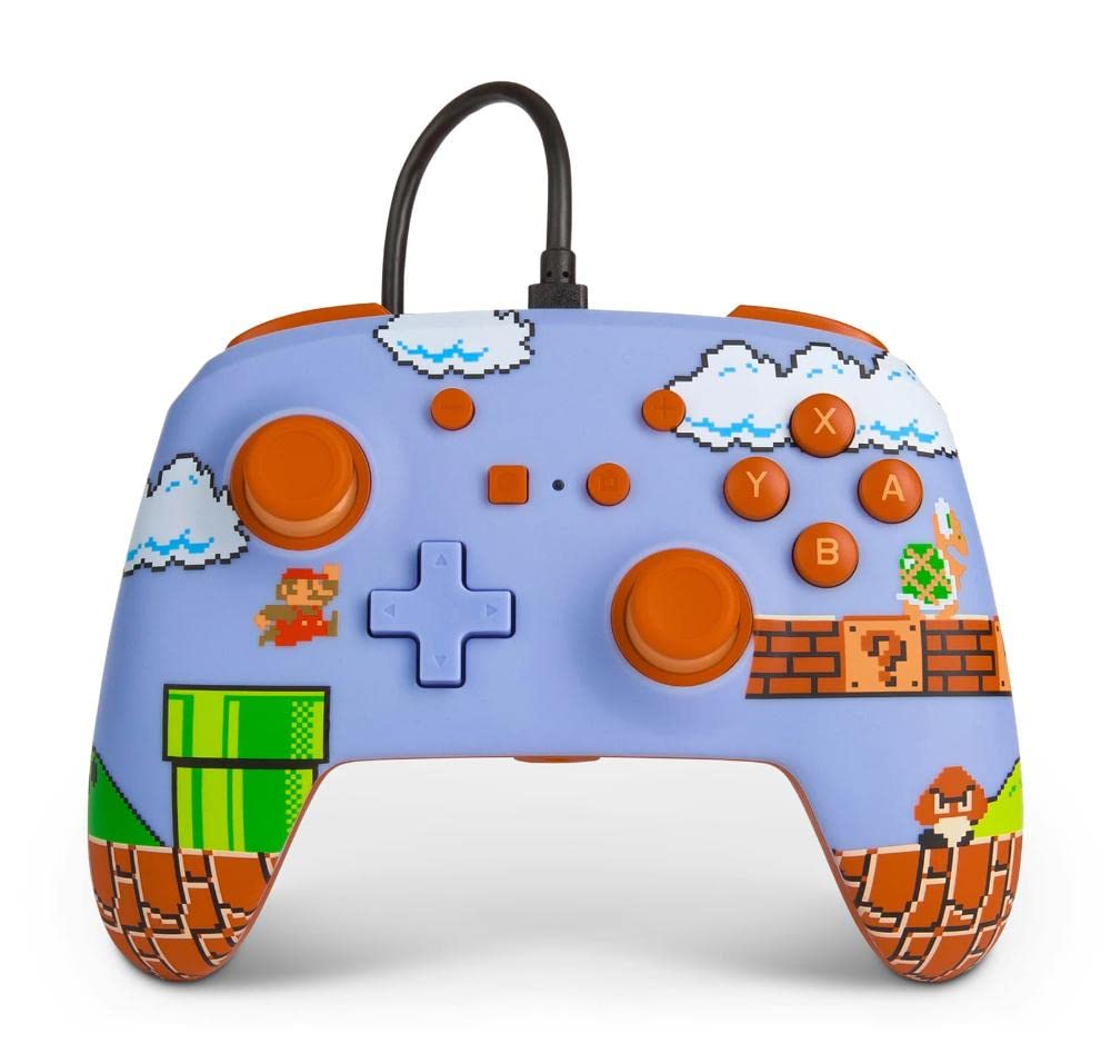 Amazon.com: Nintendo Switch Super Mario Bros. Enhanced Wired Controller