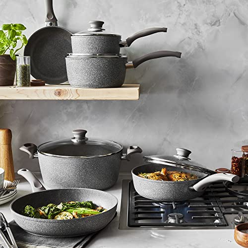 Snapklik.com : Modena By HENCKELS Forged Aluminum 10-pc Nonstick ...