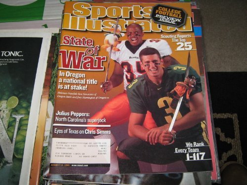 Sports Illustrated August 13 2001 Ken Simonton Oregon State & Joey ...