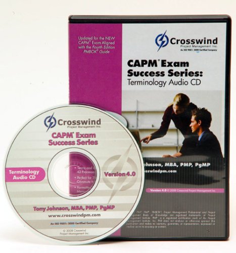 Amazon.com: CAPM Exam Success Series: Terminology Audio CD: 9781935062172: Tony Johnson, MBA ...