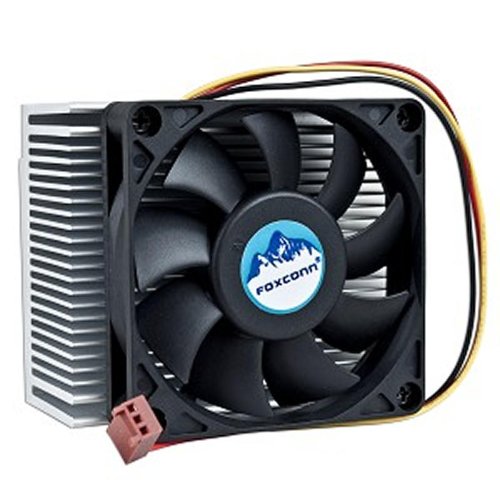 Foxconn Socket 478 Aluminum Heat Sink & 2.75" Fan w/3-Pin Connector up ...
