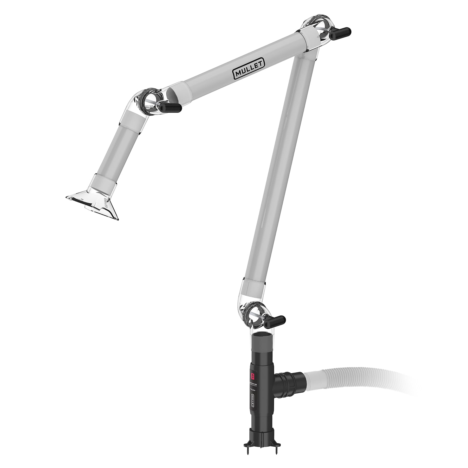 Mullet ThirdHand Dust Collection Boom Arm (Boom Arm + Workbench Mount ...