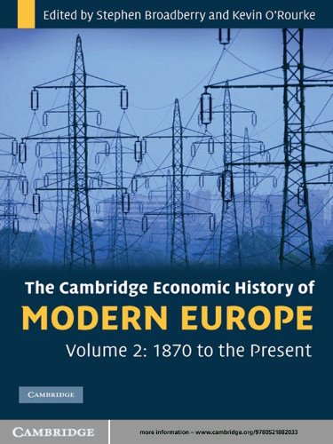 The Cambridge Economic History of Modern Europe: Volume 2, 1870 to the ...
