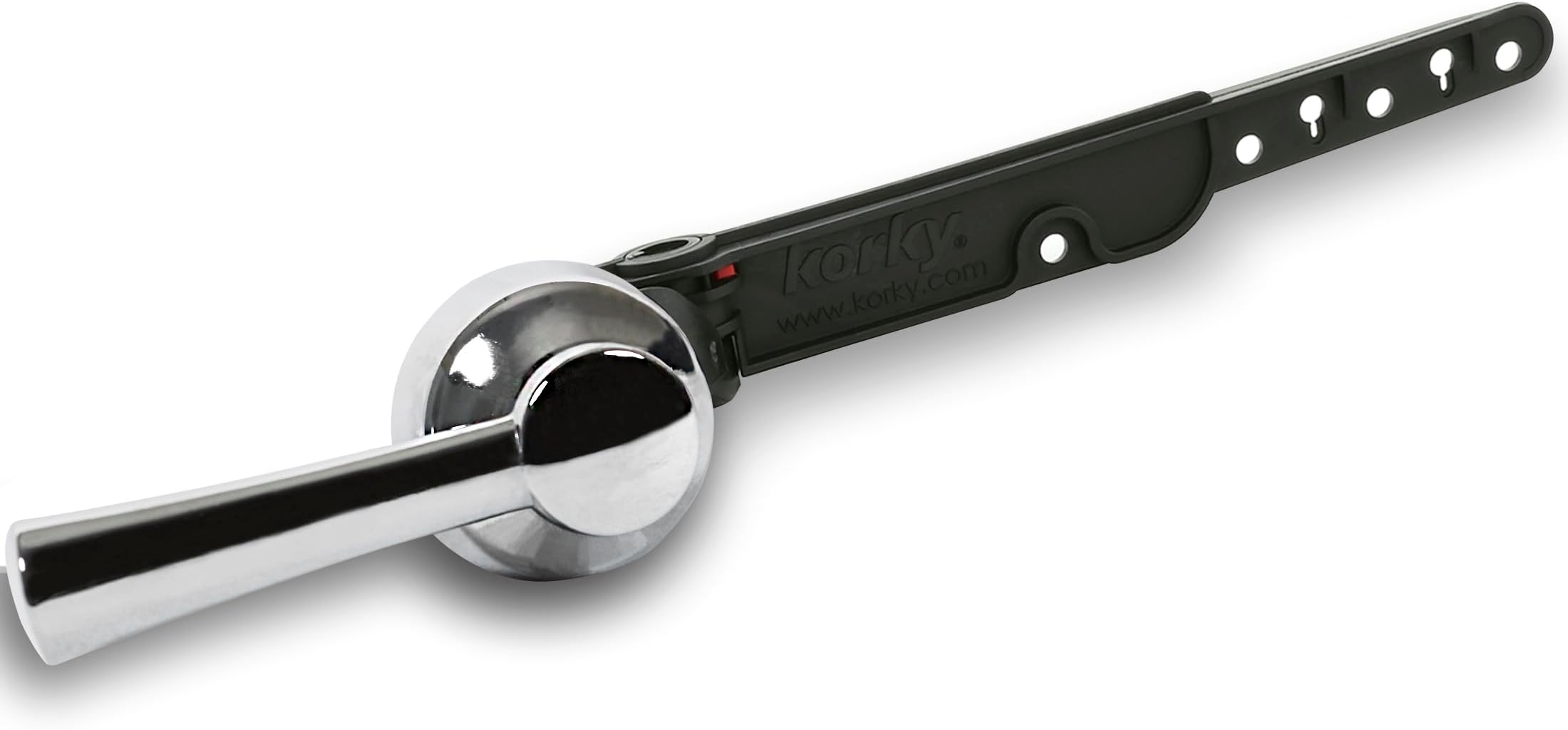 Fluidmaster 641 PERFECT FIT Universal Toilet Tank Flush Lever In Chrome ...