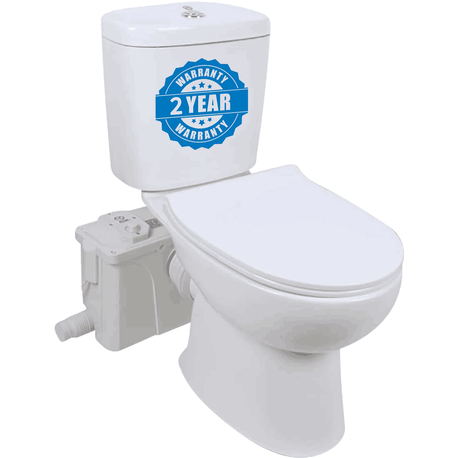 Upflush Toilet 700W Macerating Toilet System, Silent & Power Toilet ...