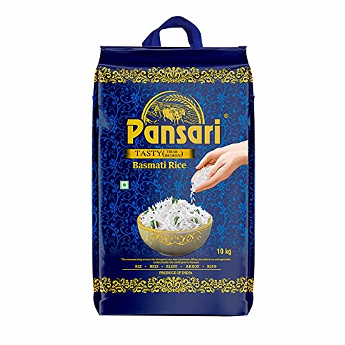 Pansari Tasty Tibar Basmati Rice Broken -10 Kg : Amazon.in: Grocery ...