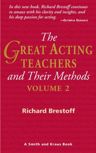 The Great Acting Teachers and Their Methods : Brestoff, Richard: Amazon ...