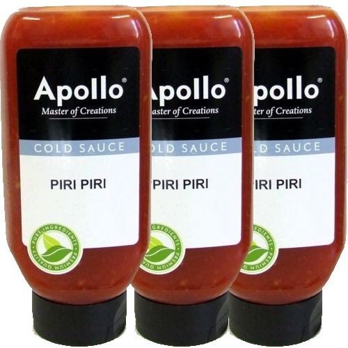 Apollo Gewürz-Sauce PIRI-PIRI SAUS 3 x 670ml (Chili) : Amazon.de ...