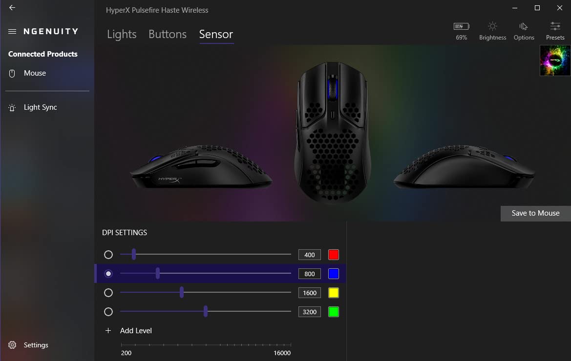 $10/mo - Finance HyperX Pulsefire Haste – Wireless Gaming Mouse – Ultra ...