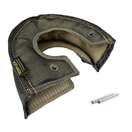 Snapklik.com : Carbon Fiber Turbo Blanket T6 Heat Shield Turbocharger ...