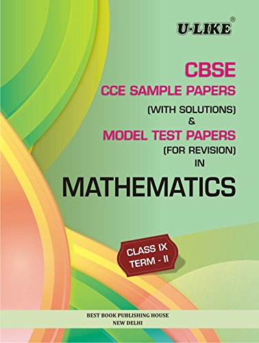 U-Like CCE Maths Class IX Term-II : Ulike: Amazon.in: Books