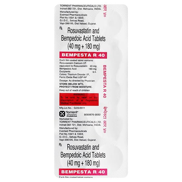 Bempesta R 40 - Strip of 10 Tablets : Amazon.in: Health & Personal Care