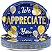 Amazon.com: 50 Pcs We Appreciate You Party Plates Thank You Plates CNA ...