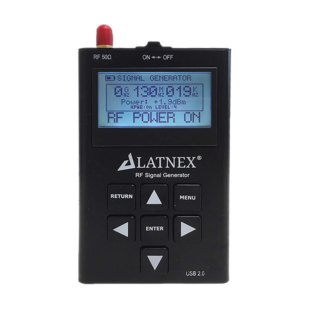 RF Signal Generator. Handheld HF Frequency CW and Sweep Generator ...