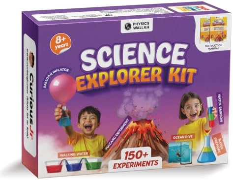 Buy PW Science Kit for Explorer Kids with Instructions Manual | 150 ...